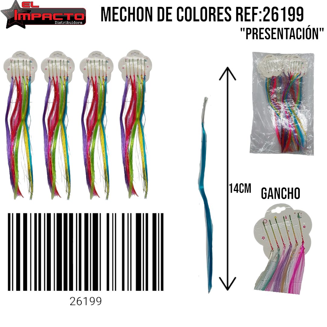 MECHON DE COLORES 26199 – Distribuidora el Impacto