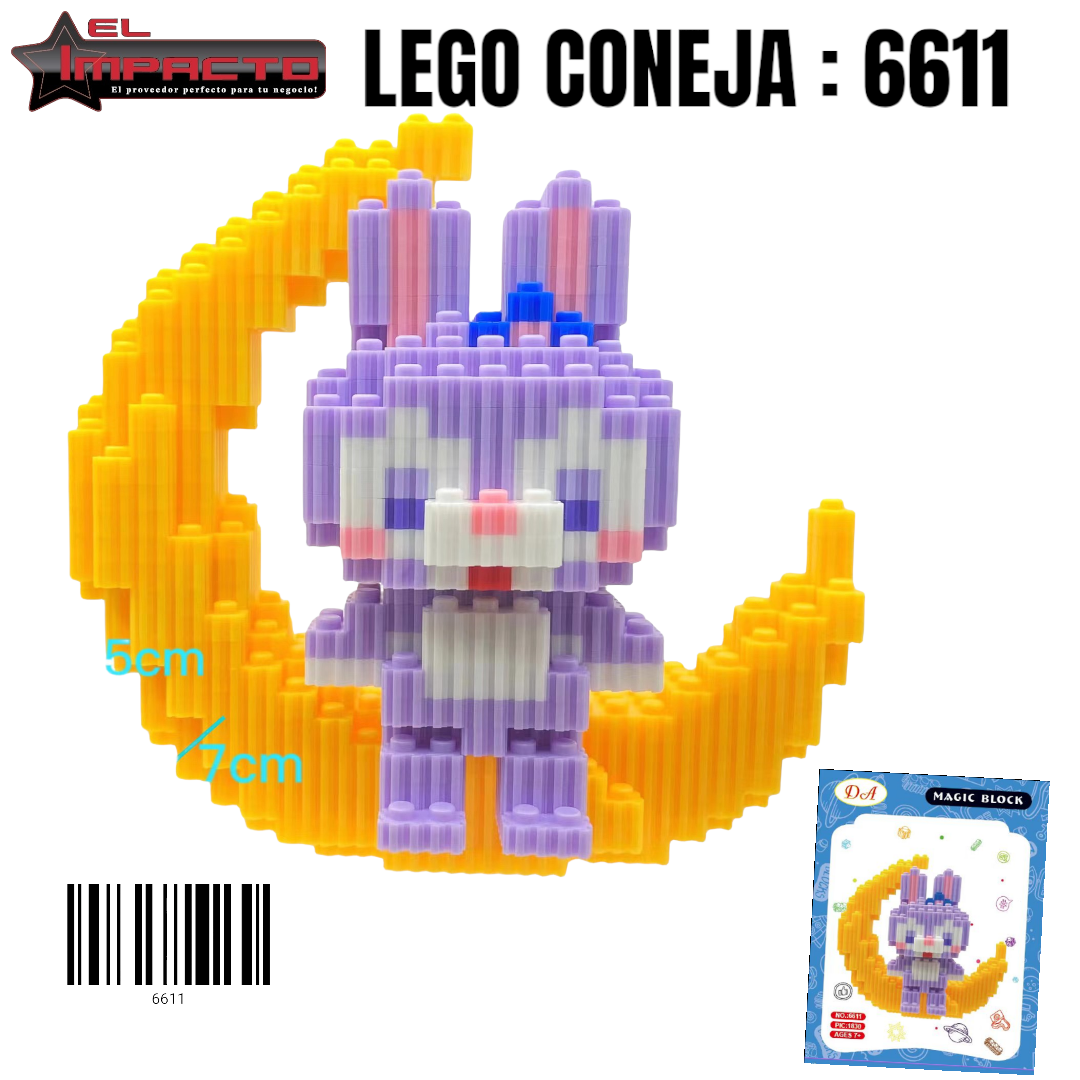 LEGO CONEJA 6611 – Distribuidora el Impacto